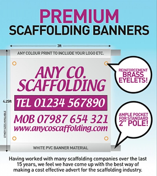 Scaffolding Banners | Your Local Banner Printing Hero!